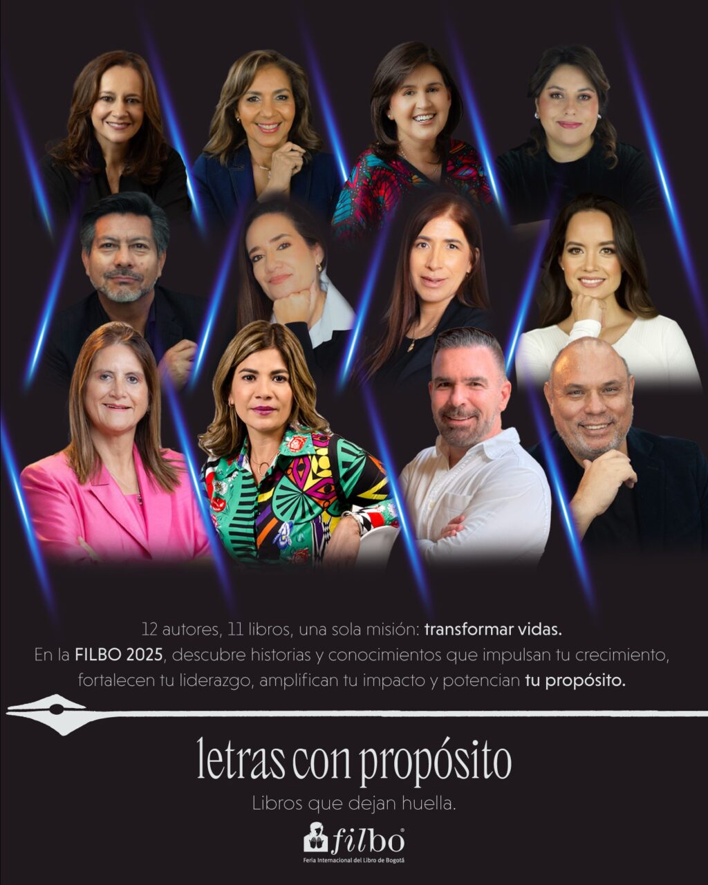 Letras con Propósito: 12 autores, una sola misión - TintaTIC